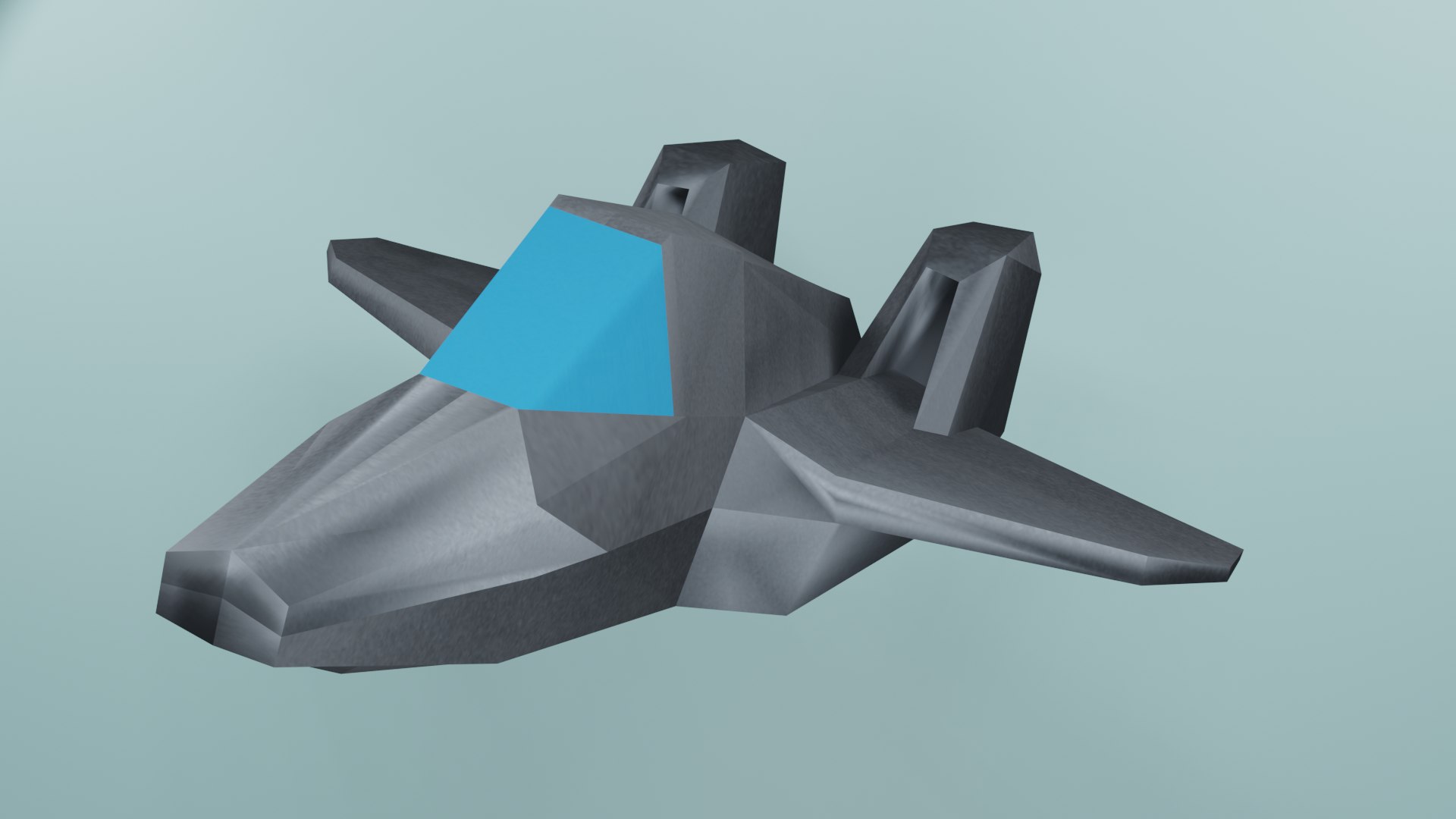 3D Low Poly Jet Fighter - TurboSquid 2412470