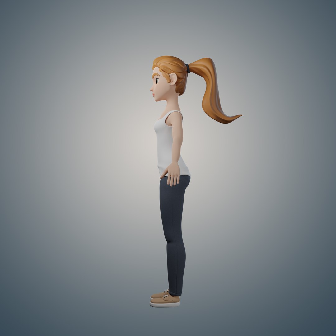 3D Stylized Character Alice - TurboSquid 2002709