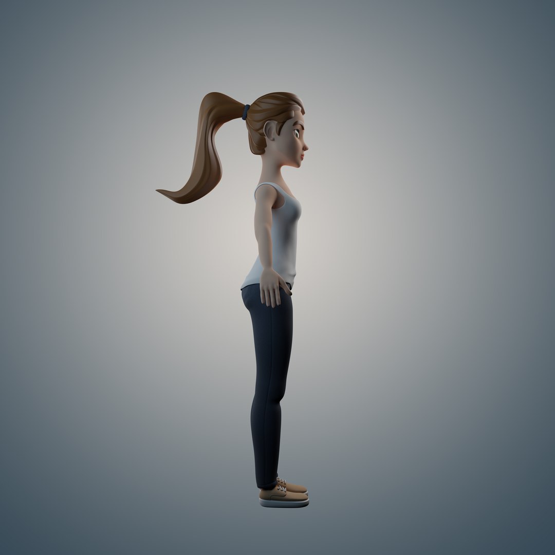 3D Stylized Character Alice - TurboSquid 2002709
