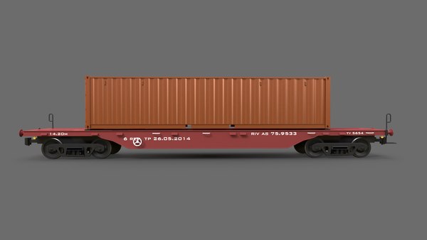 3D Railcar Collection 2 - TurboSquid 1750211
