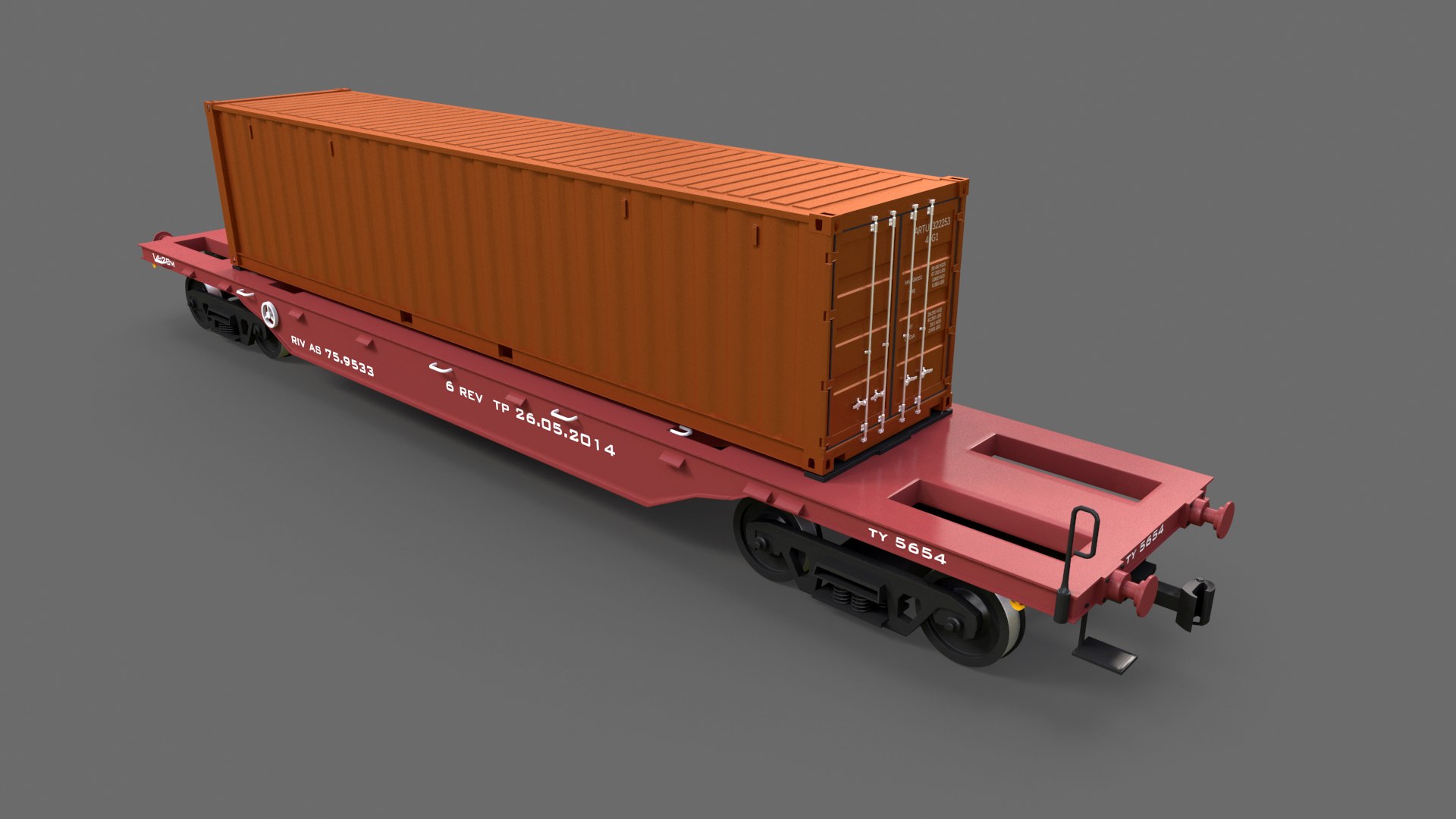3D Railcar Collection 2 - TurboSquid 1750211