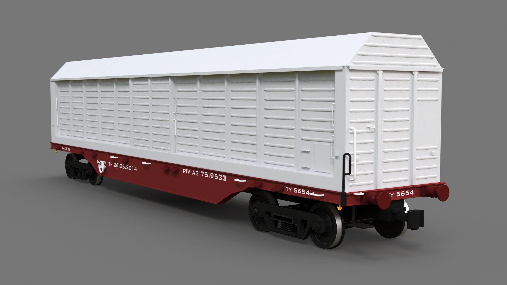 3D Railcar Collection 2 - TurboSquid 1750211