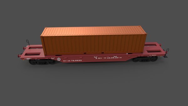 3D Railcar Collection 2 - TurboSquid 1750211
