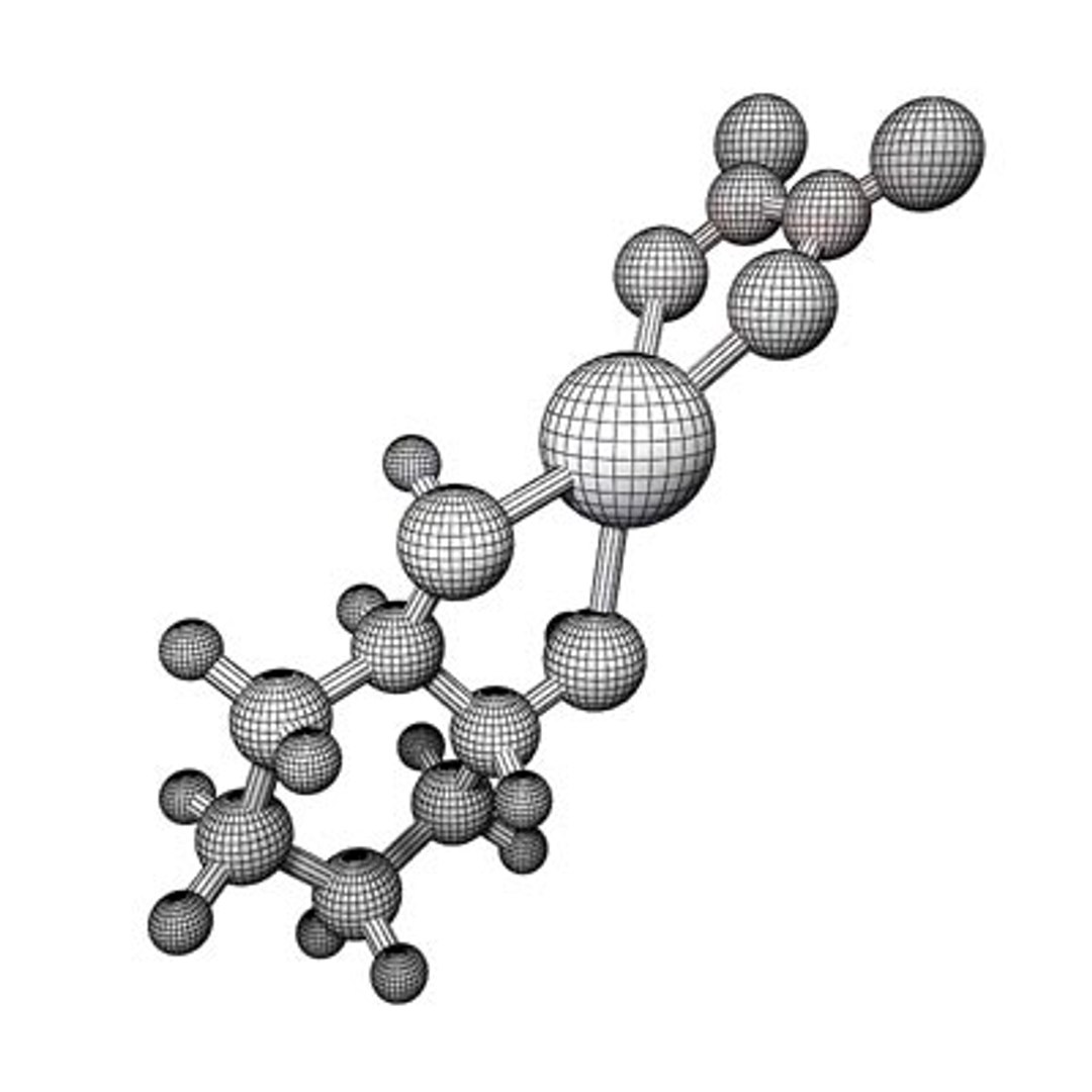 Eloxatin Molecule Structure 3d Max