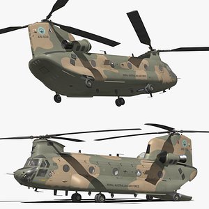 3D Model CH47 Chinook Firefighter - TurboSquid 1908199