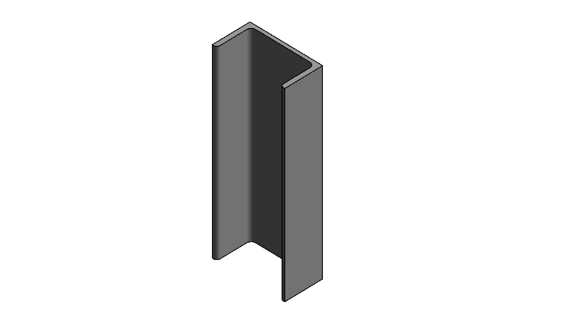 Channel Steel 3D - TurboSquid 1733275