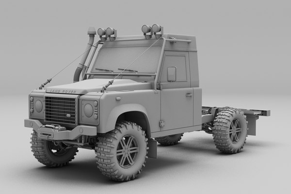 Landrover land rover 3D model - TurboSquid 1540525