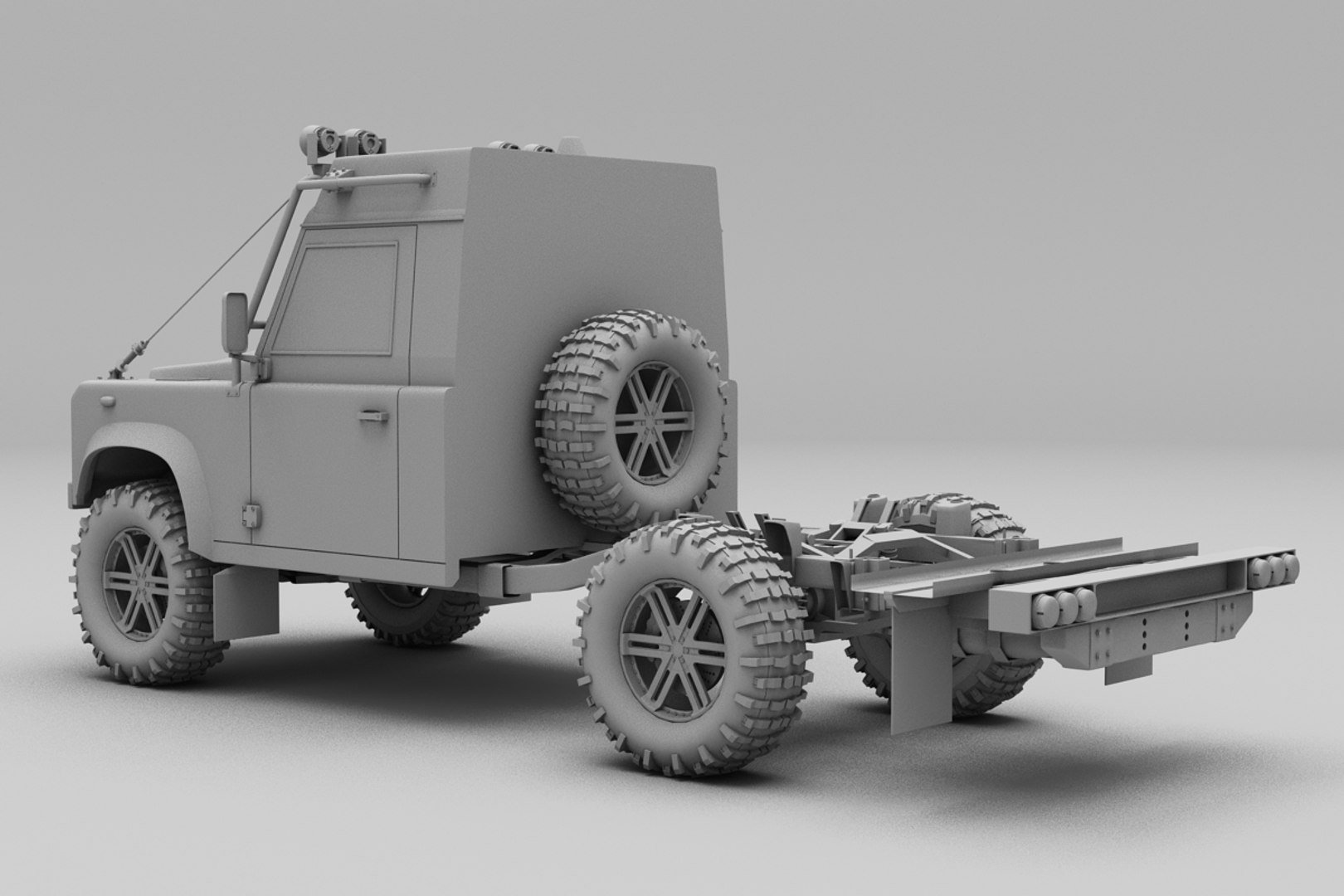 Landrover Land Rover 3D Model - TurboSquid 1540525