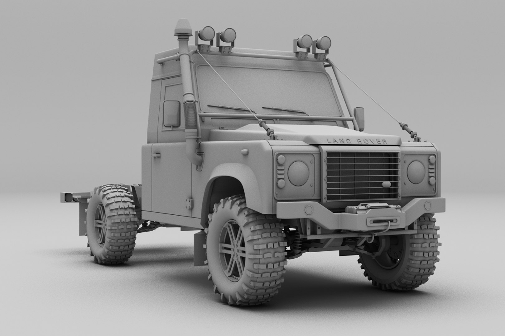 Landrover Land Rover 3D Model - TurboSquid 1540525