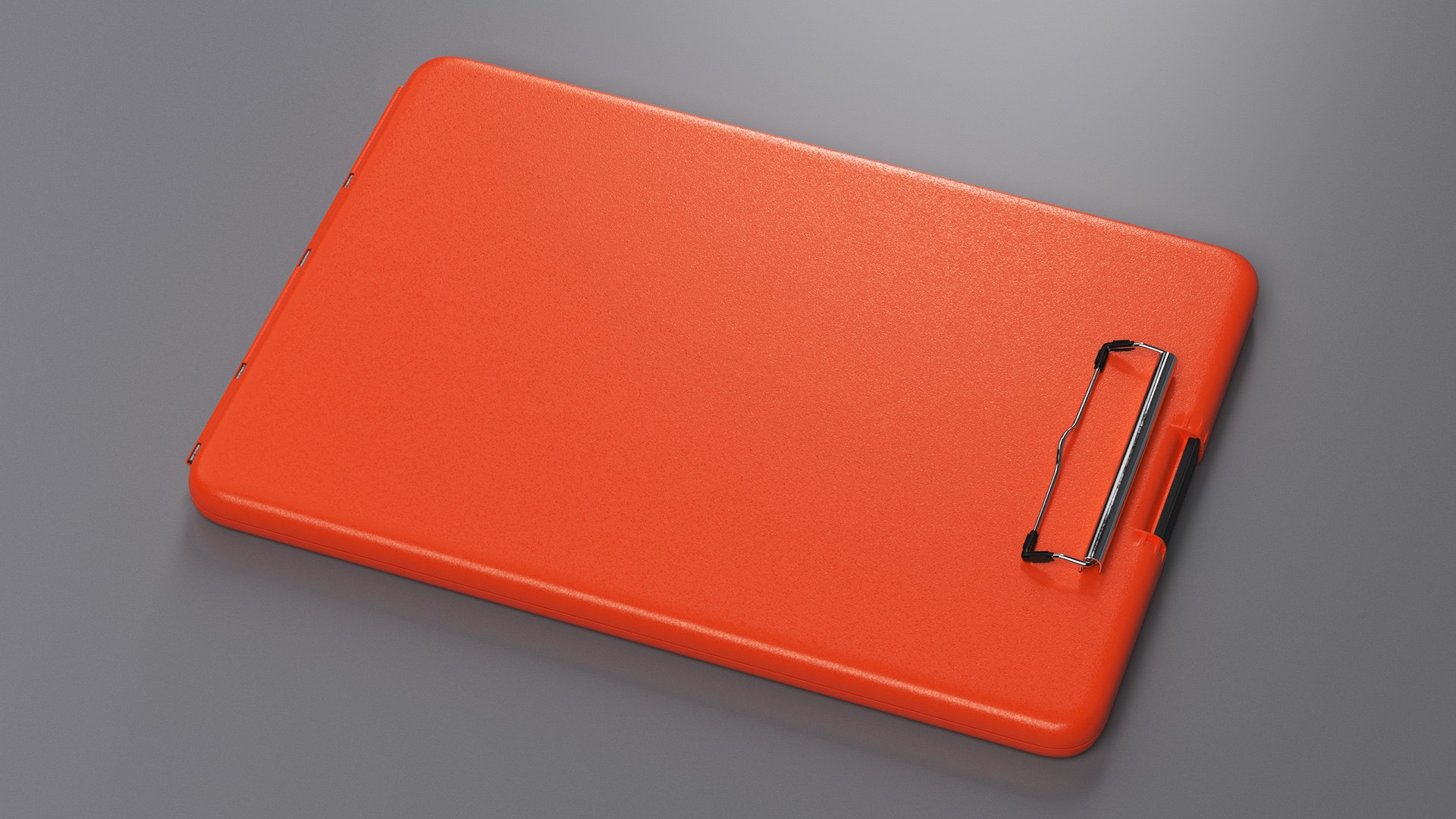 Clipboard Case Orange Closed 3D Model - TurboSquid 2279905