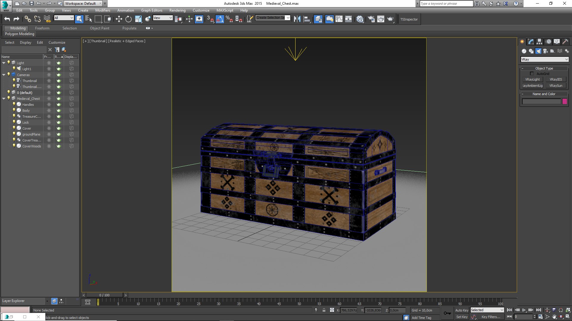 Real chest 3D model - TurboSquid 1480029
