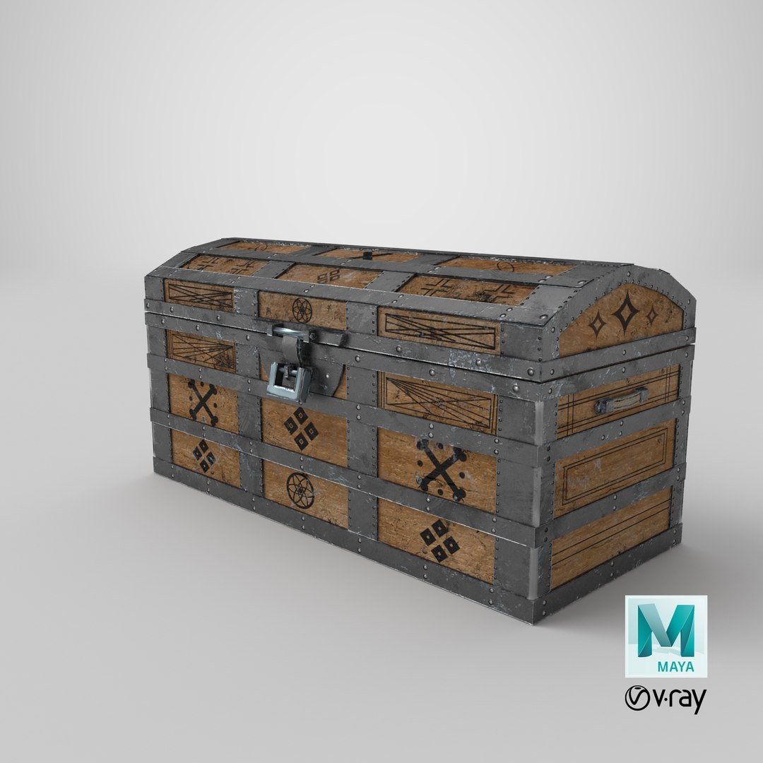 Real chest 3D model - TurboSquid 1480029