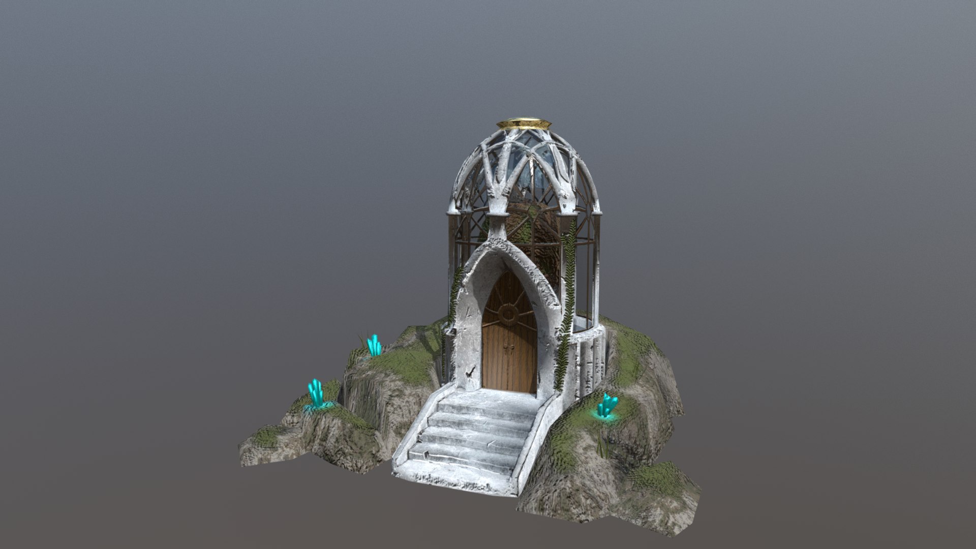 3D Temple - TurboSquid 1260515