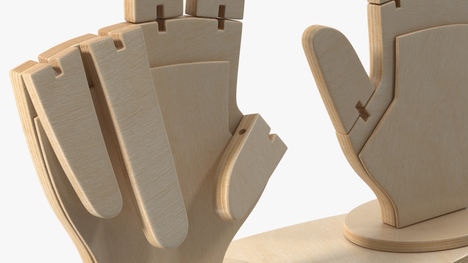 Wooden Hand Models Collection 3D - TurboSquid 2019267