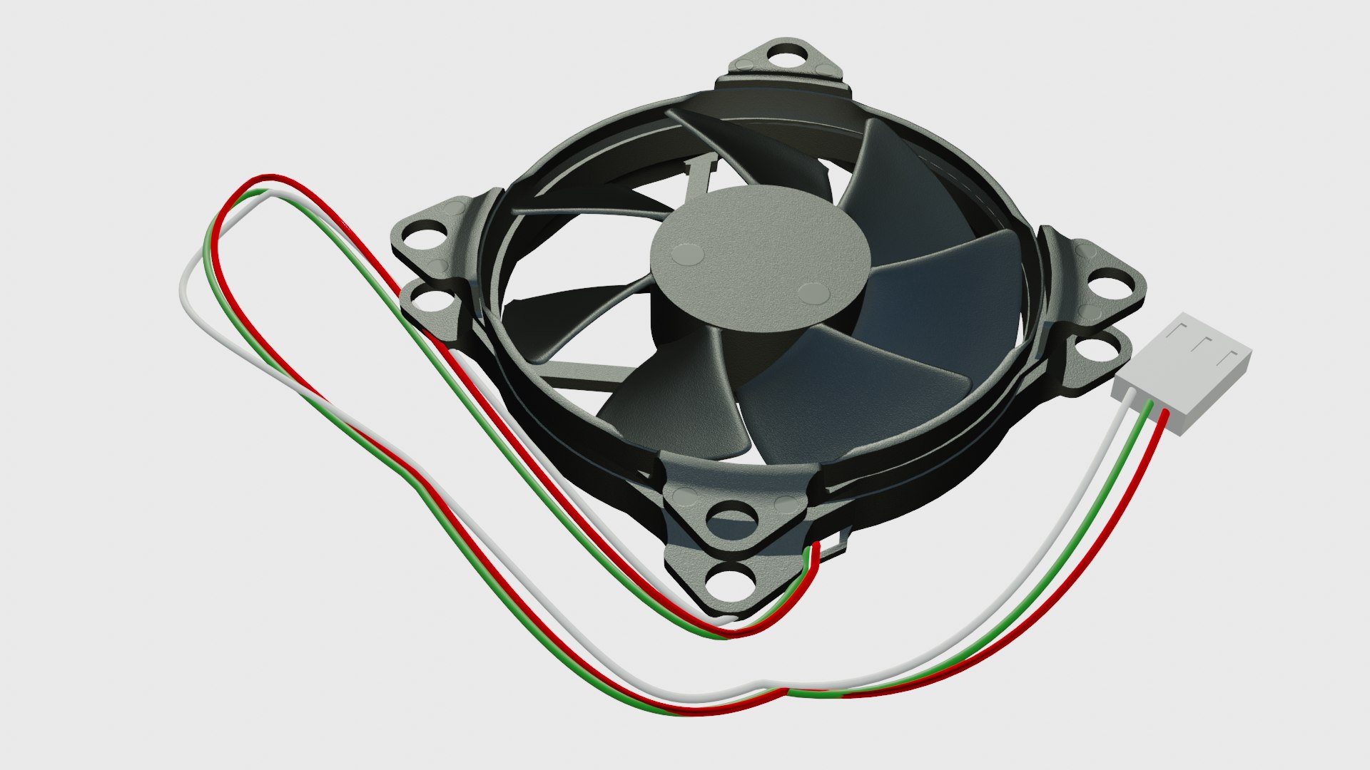 3D Pc Fan Model - TurboSquid 1804510