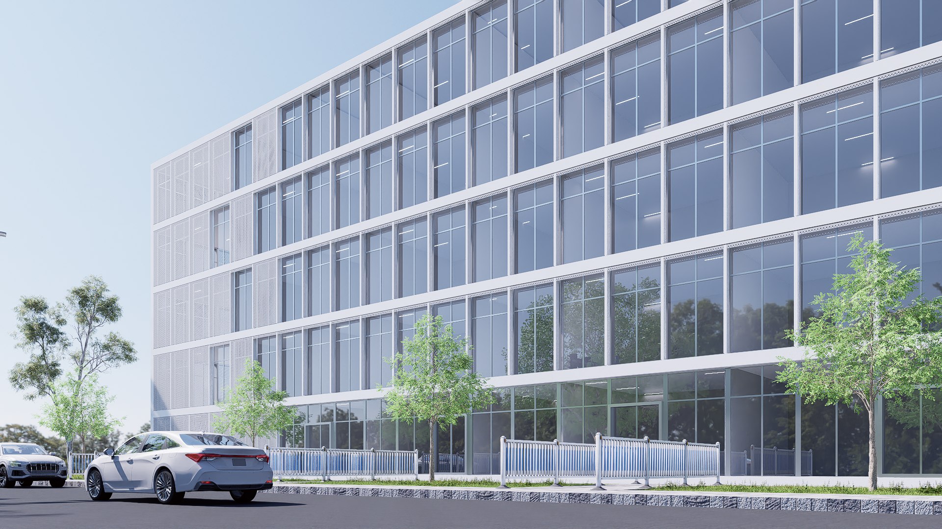 Building Office 3D - TurboSquid 2412660