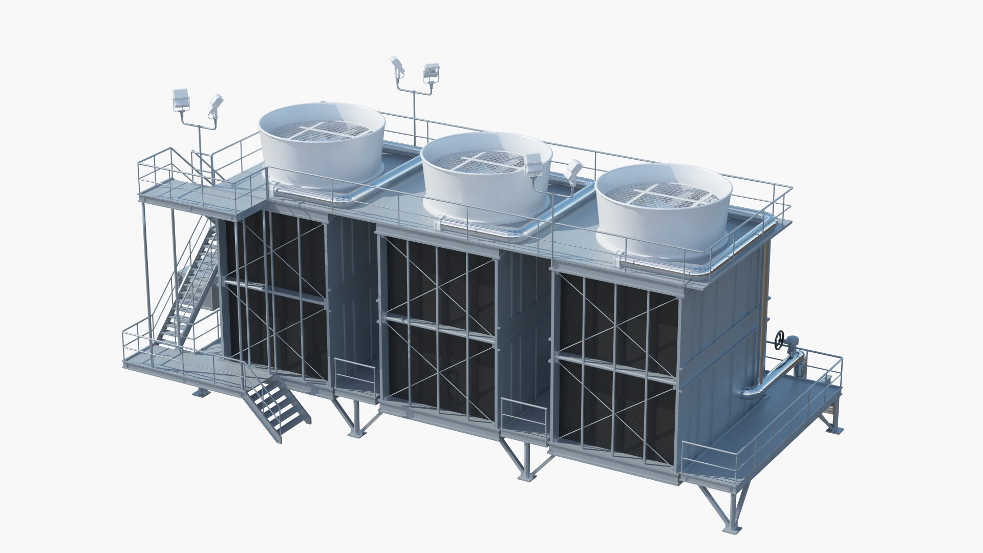 Cooling Tower Model - TurboSquid 2509808
