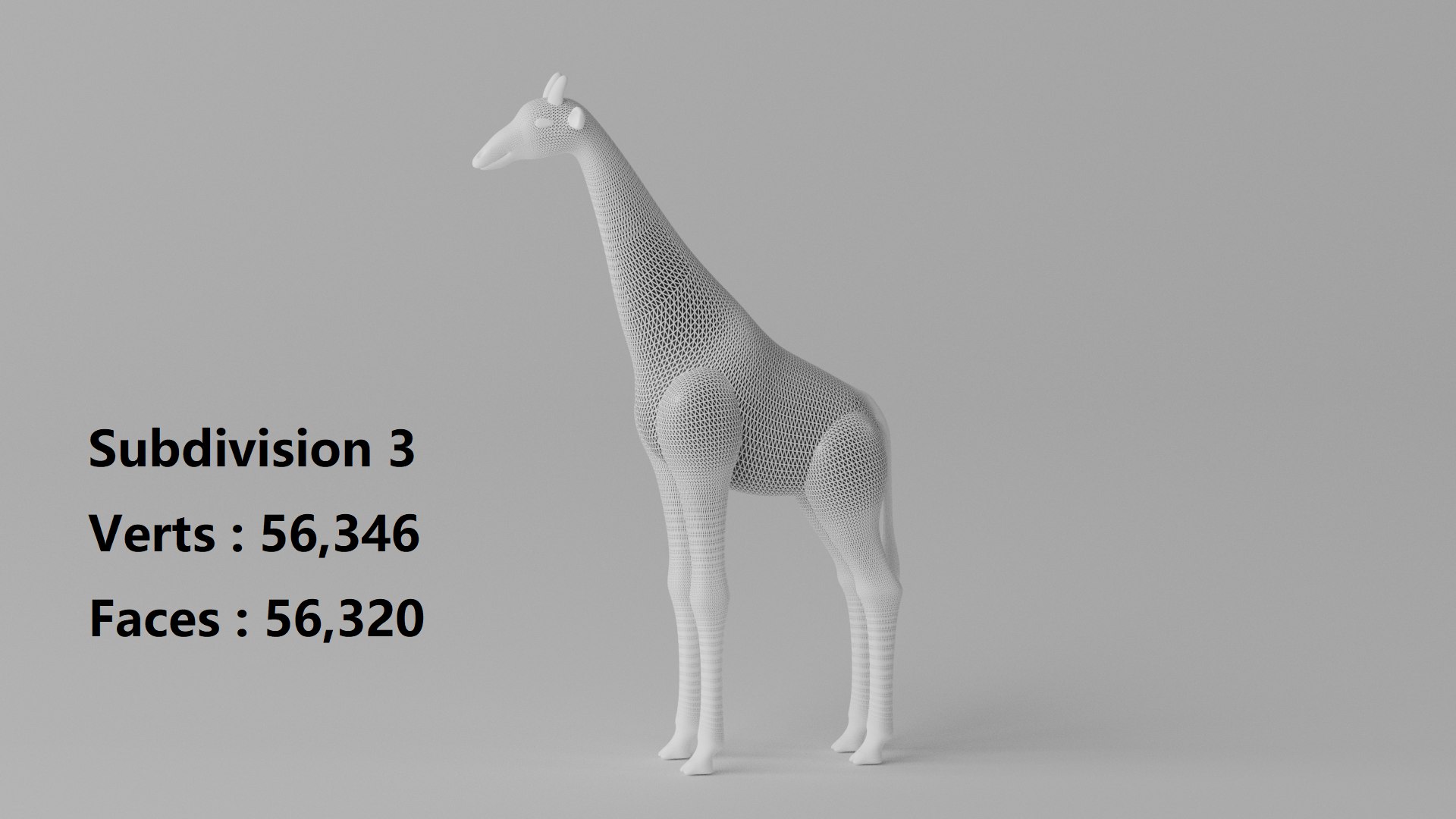 3D Cartoon Cute Giraffe 1 Model - TurboSquid 2105344