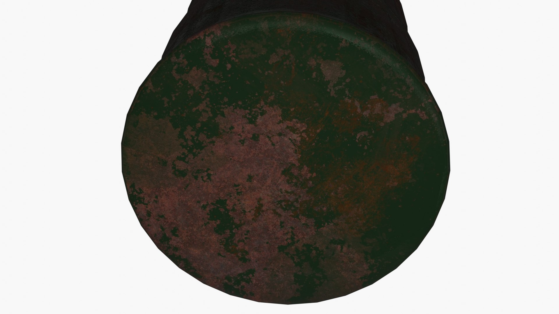 Oil Barrel Green Rusty Clean-Logo 3D Model - TurboSquid 2039215