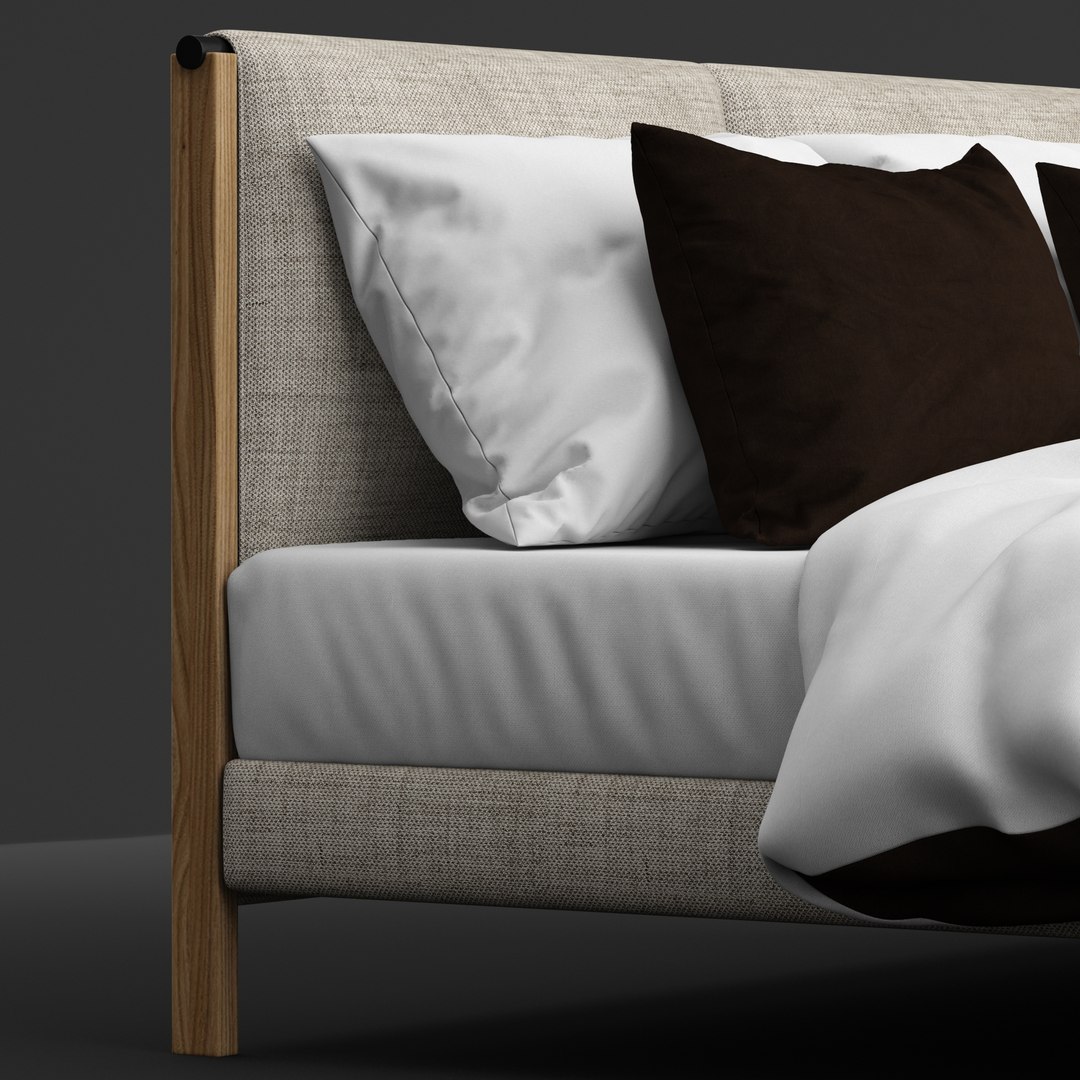 3D v-ray bed - TurboSquid 1587860