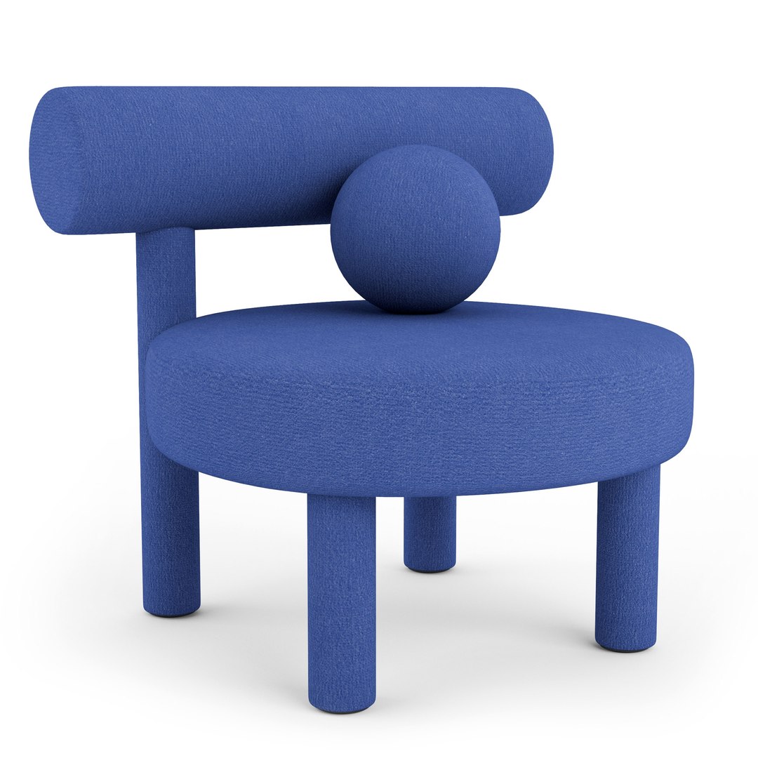 Free 3D Low Chair Gropius CS1 - TurboSquid 2270910