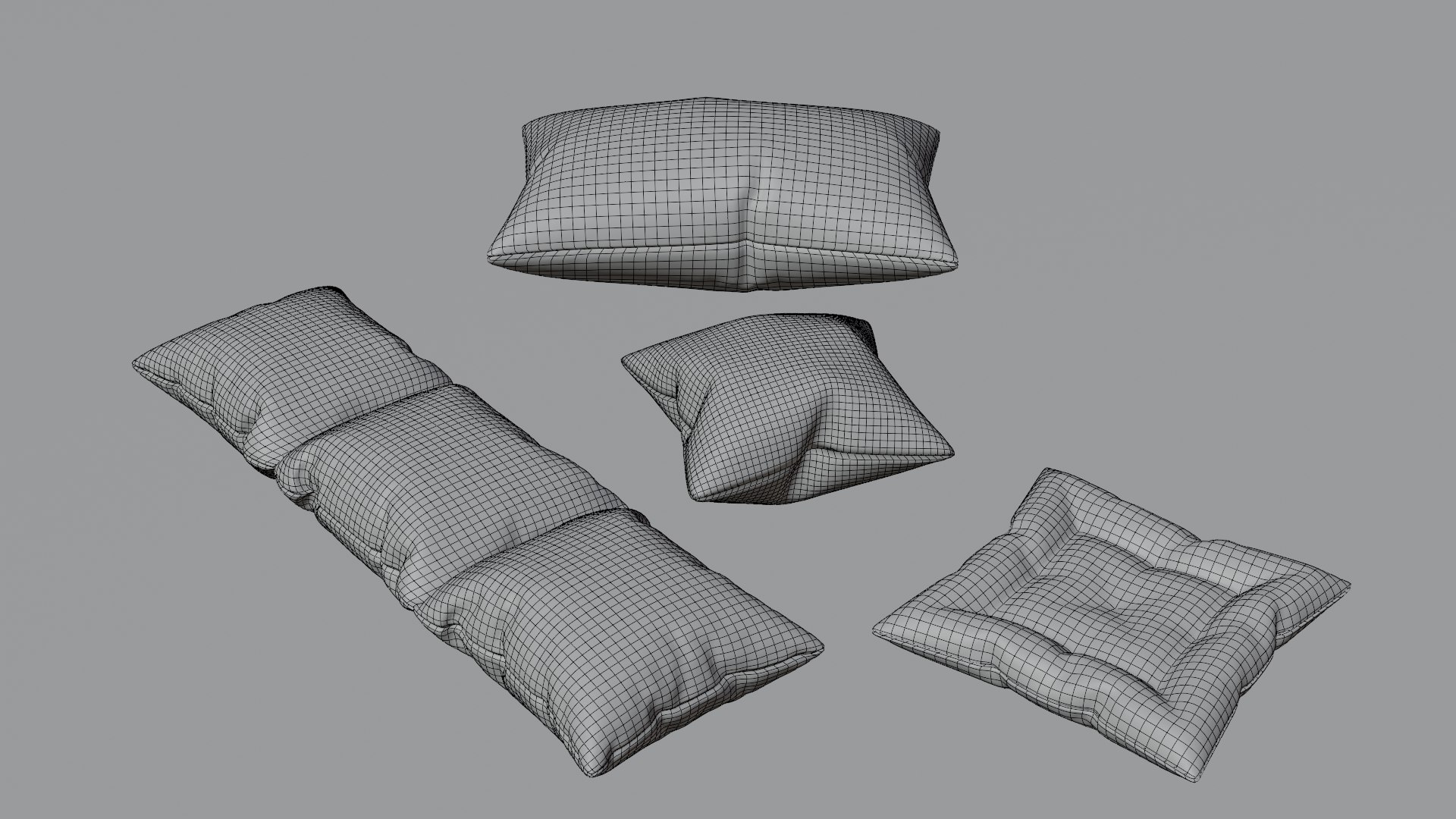 Pillows Pack 3D - TurboSquid 1753660
