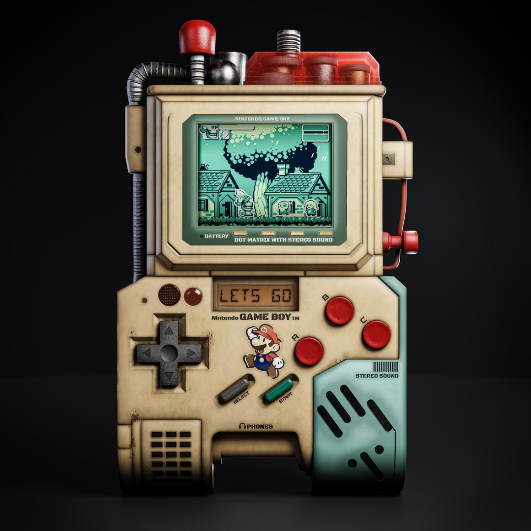 3D Nintendo Game Boy Model - TurboSquid 2221654