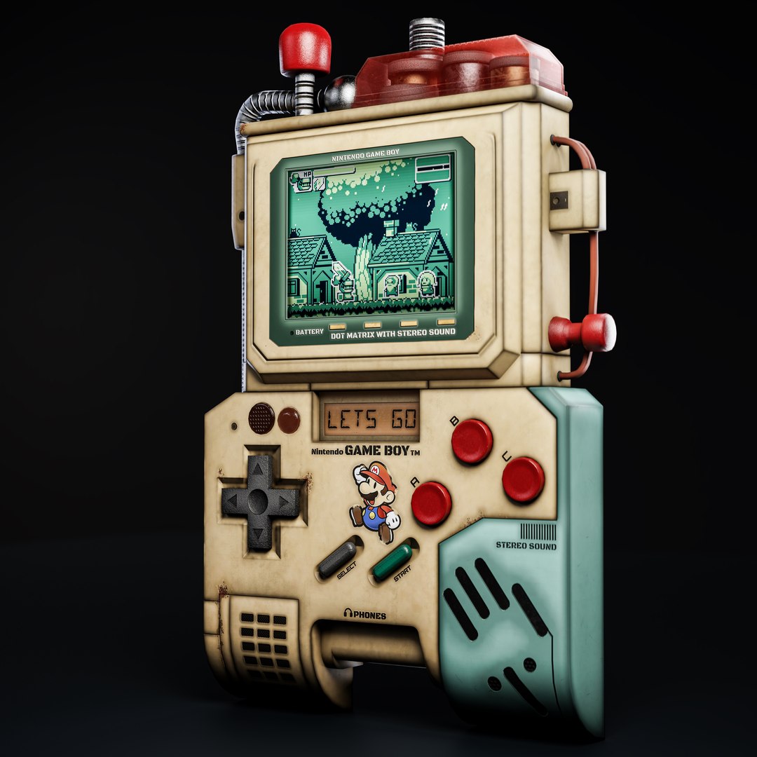 3D Nintendo Game Boy Model - TurboSquid 2221654