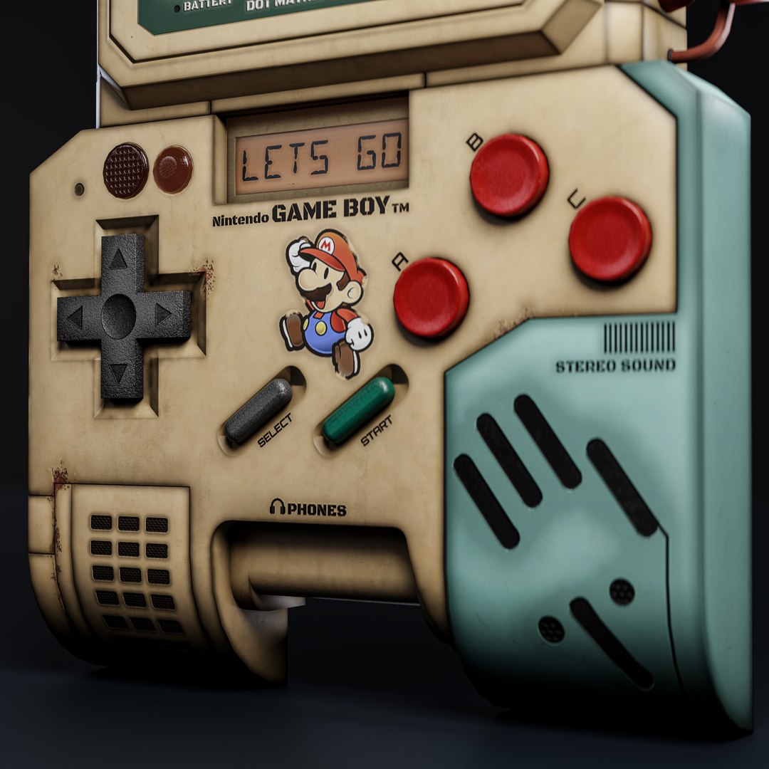 3D Nintendo Game Boy Model - TurboSquid 2221654