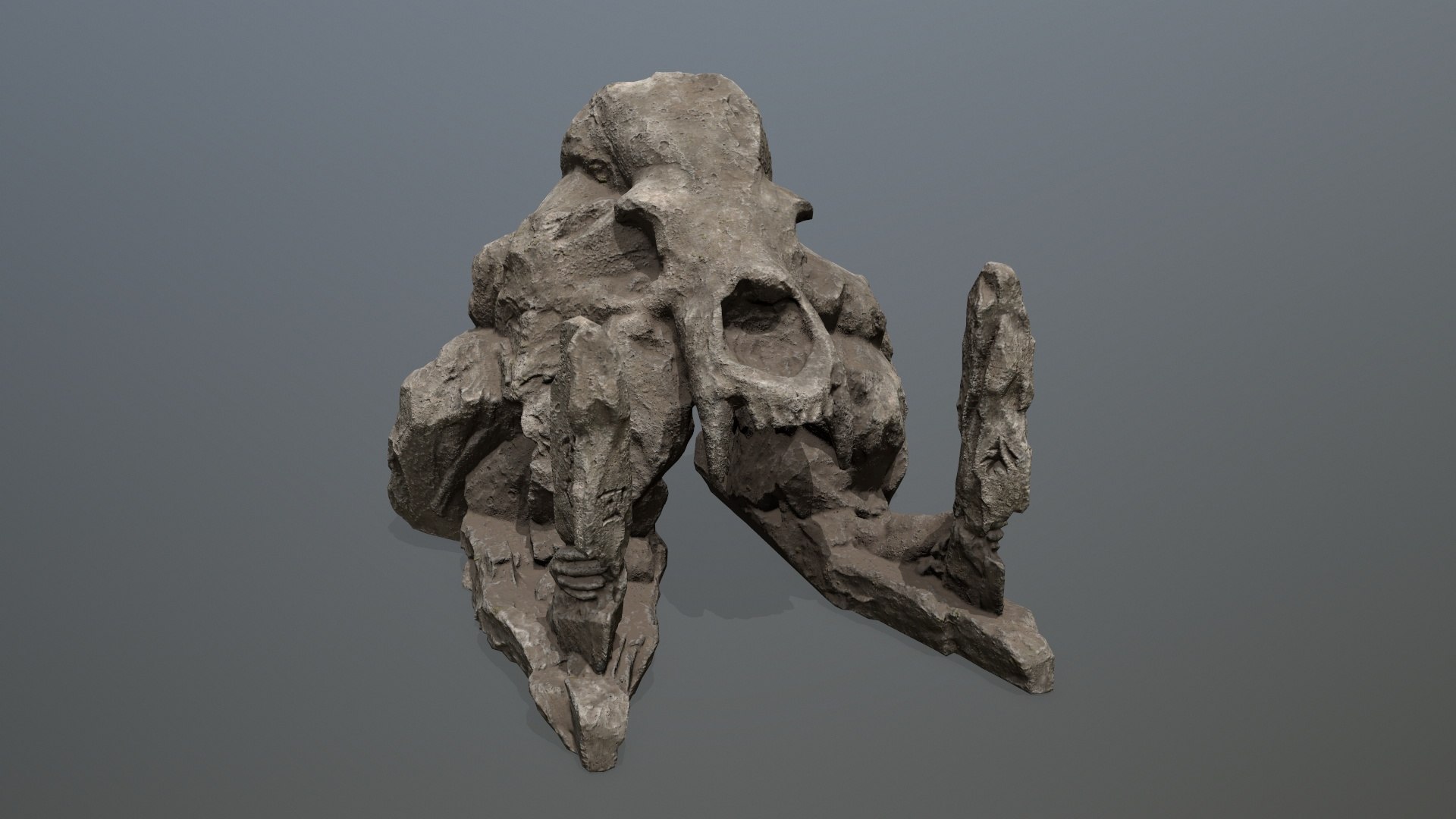 Skull Gate 3D Model - TurboSquid 2148553