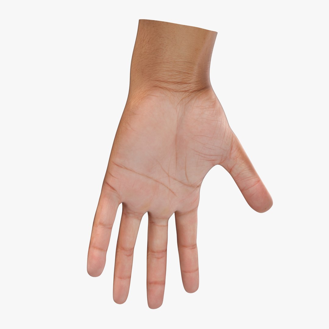 3ds hand skin type 3