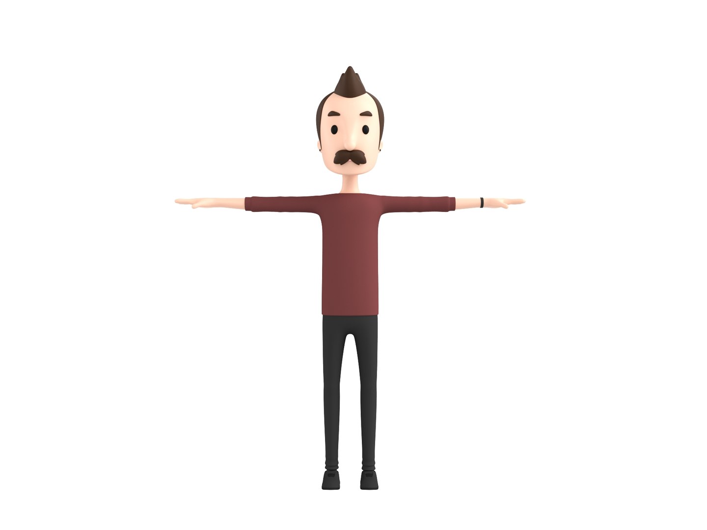 3D man character model - TurboSquid 1609729