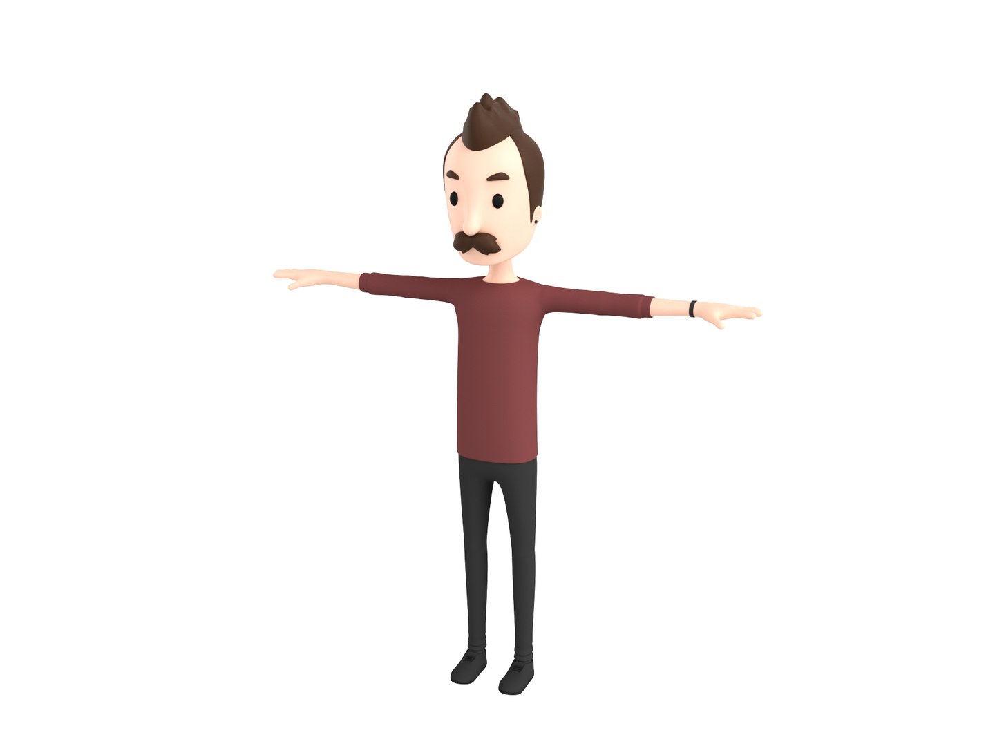 3D man character model - TurboSquid 1609729