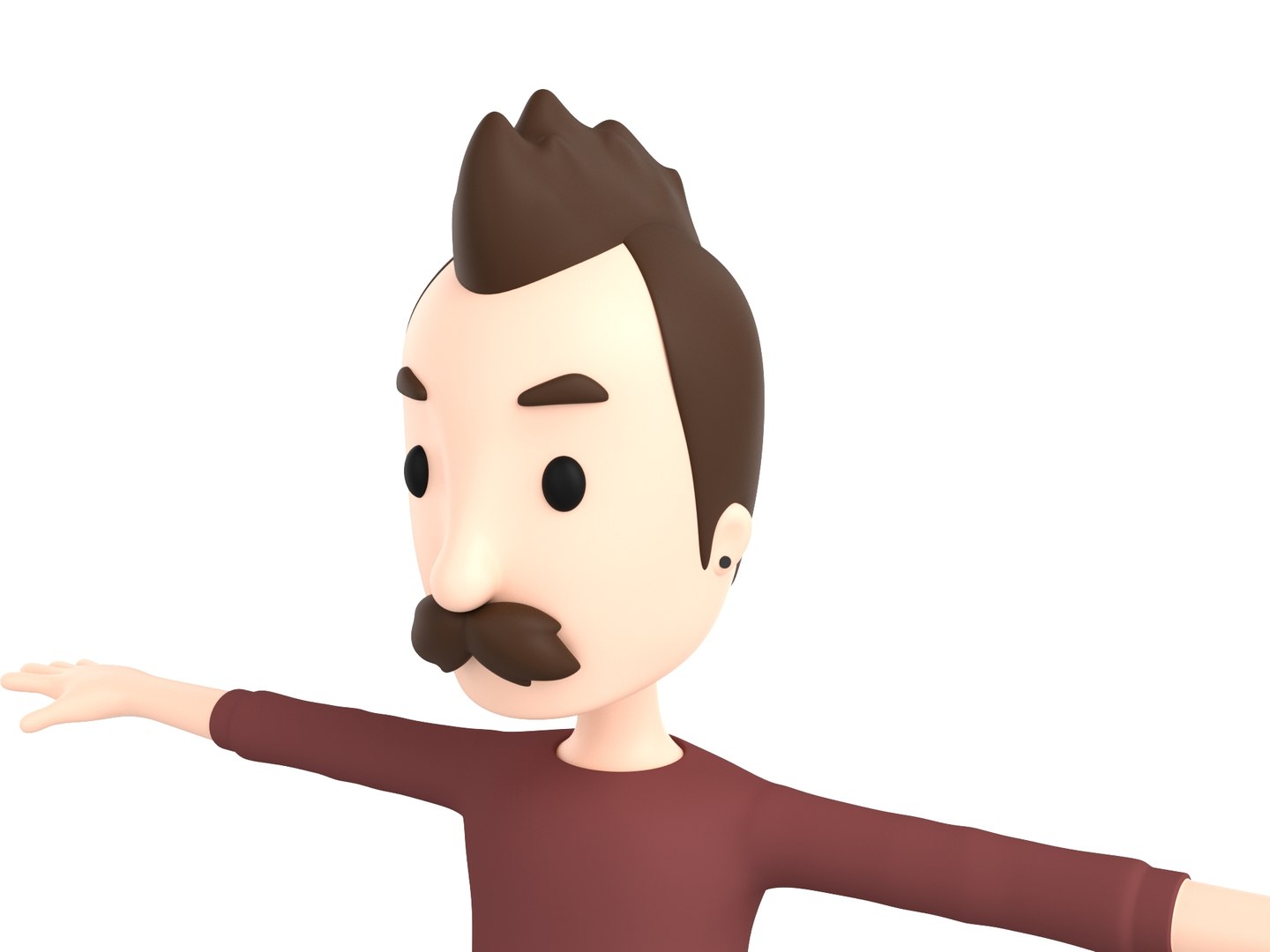 3D man character model - TurboSquid 1609729