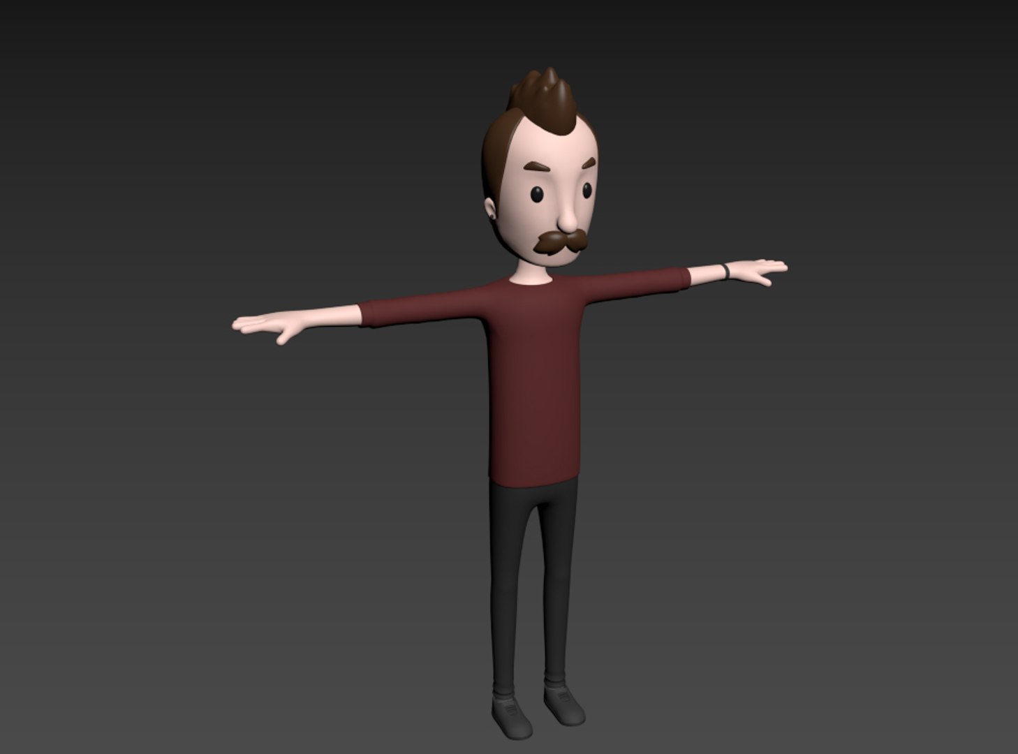 3D man character model - TurboSquid 1609729
