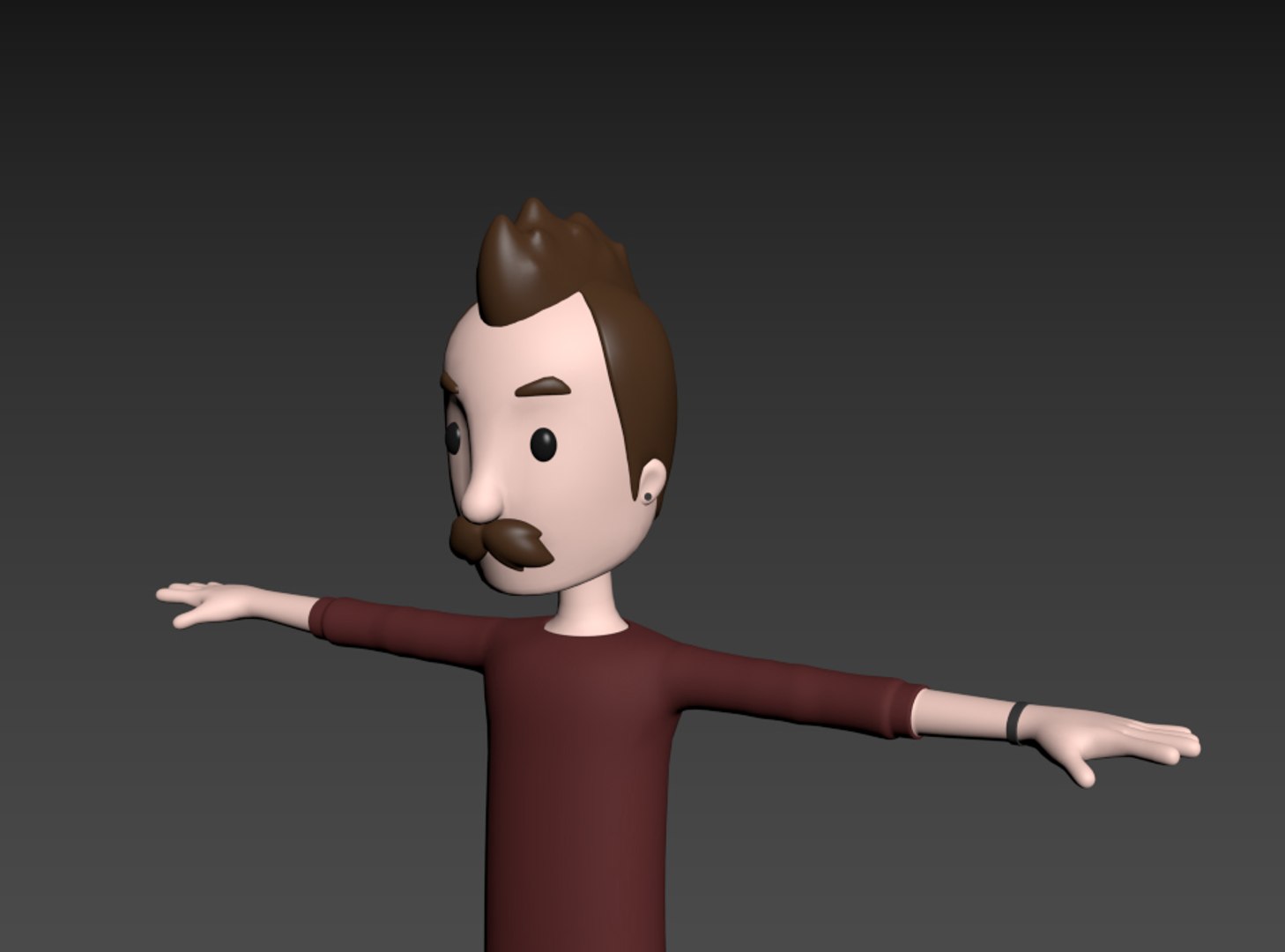 3D man character model - TurboSquid 1609729