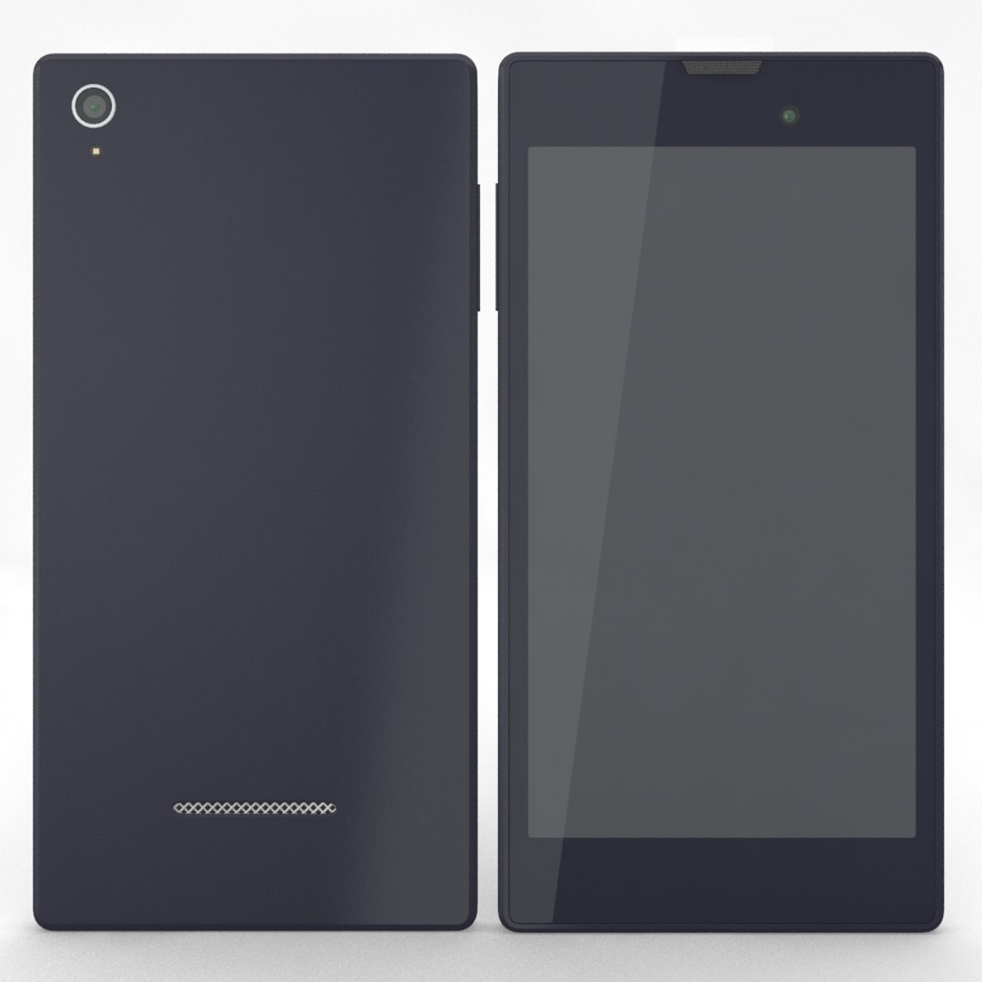 generic phone 4 3d model