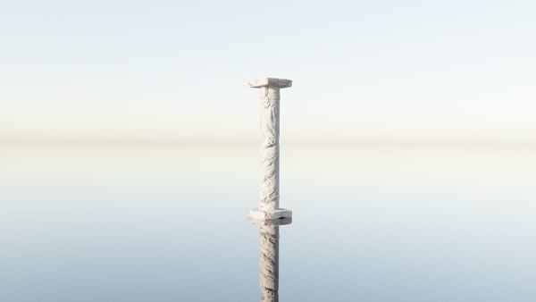 modelo 3d Pilar roto gratis - TurboSquid 2133987