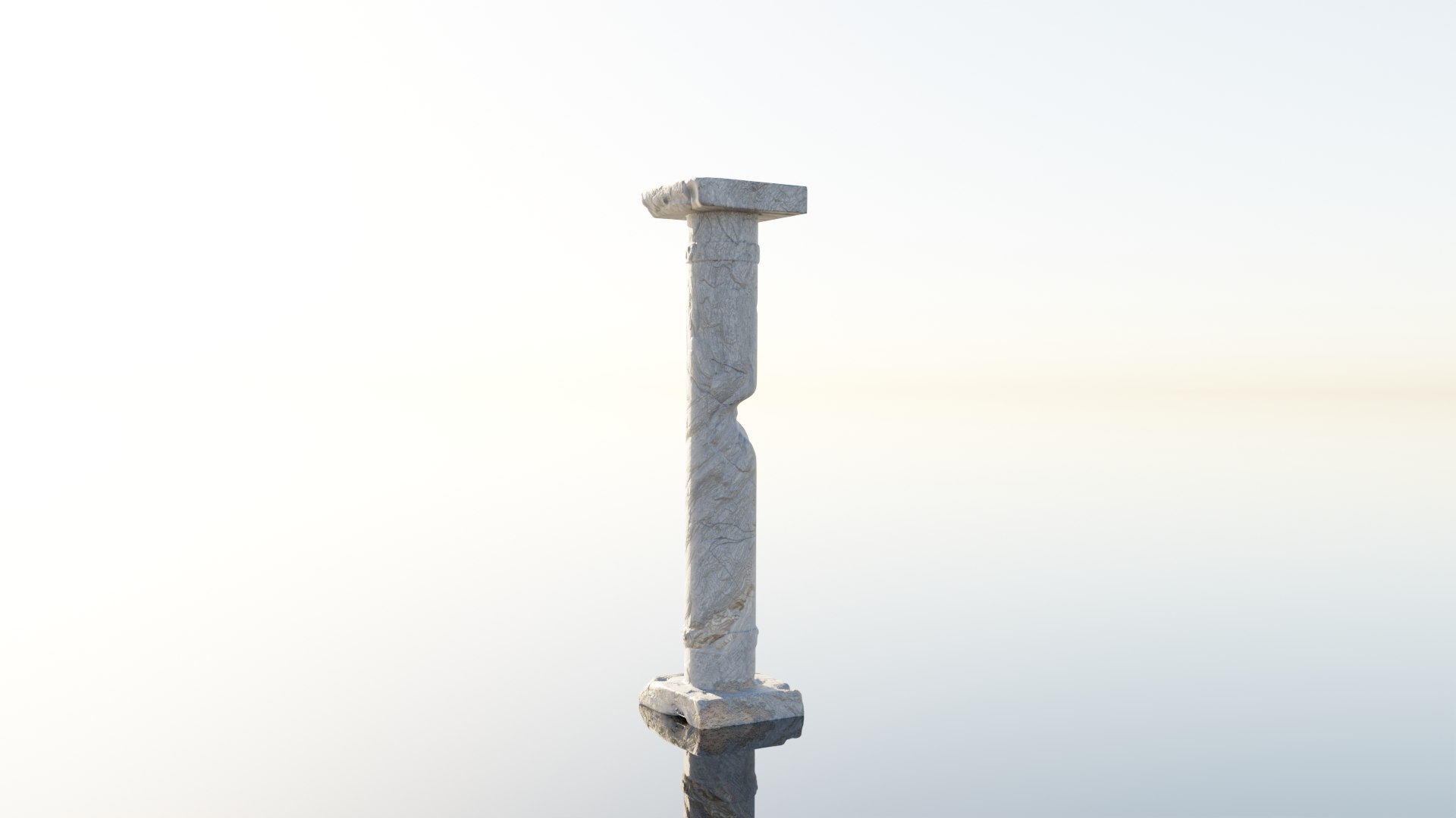 Free Broken Pillar 3D Model - TurboSquid 2133987
