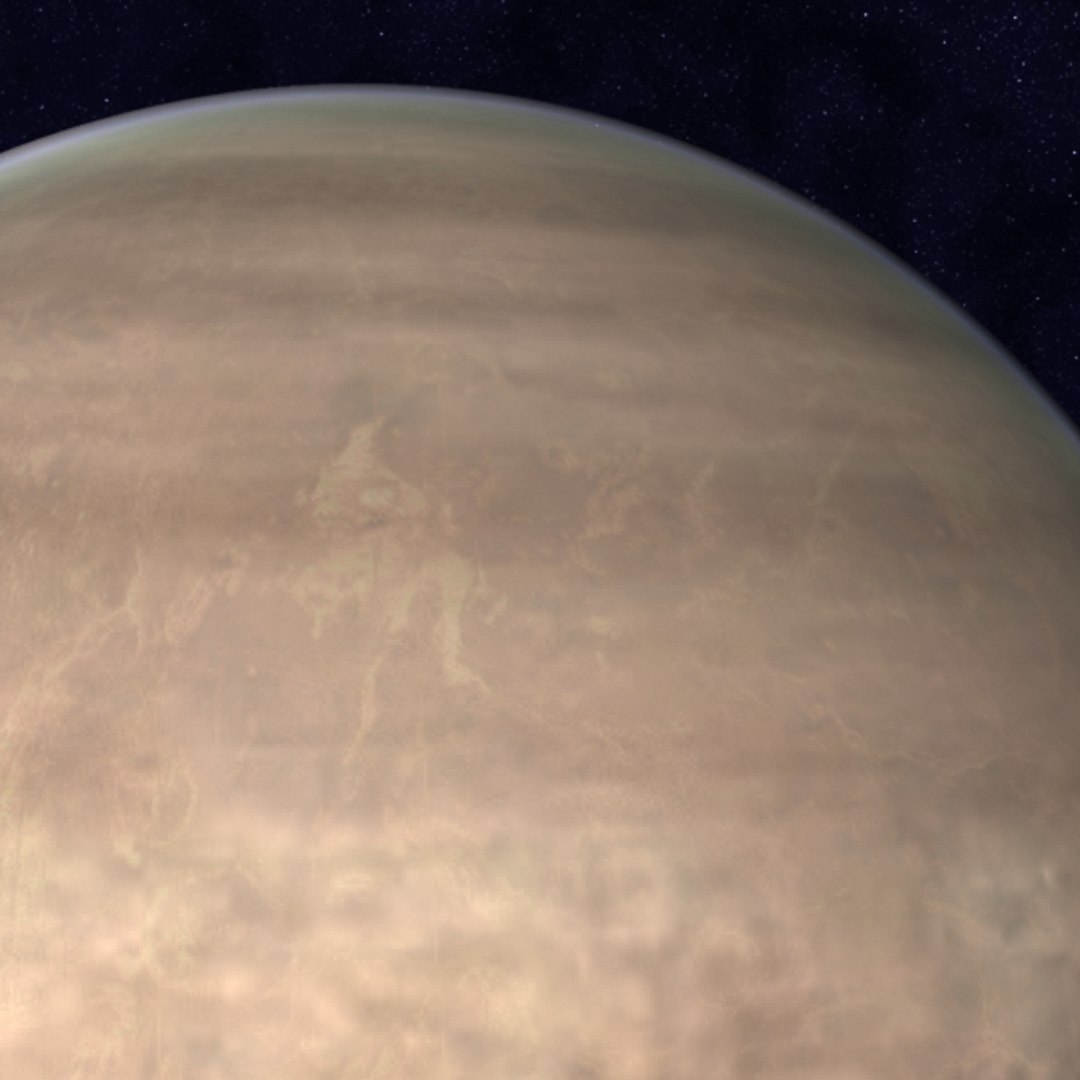 3d Model Planet Venus