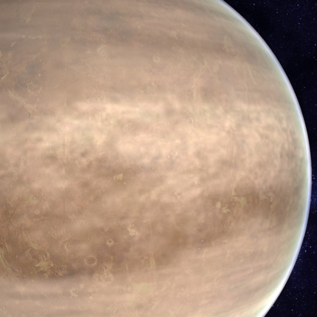 3d Model Planet Venus