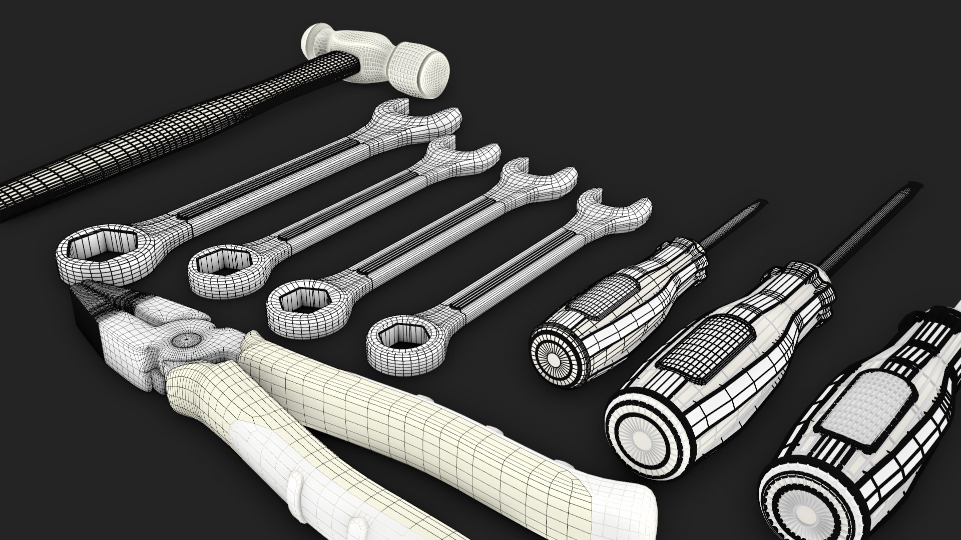 3D Tools Toolset - TurboSquid 1681071