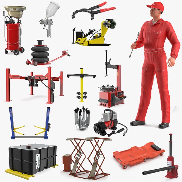 3D Mechanic Models | TurboSquid