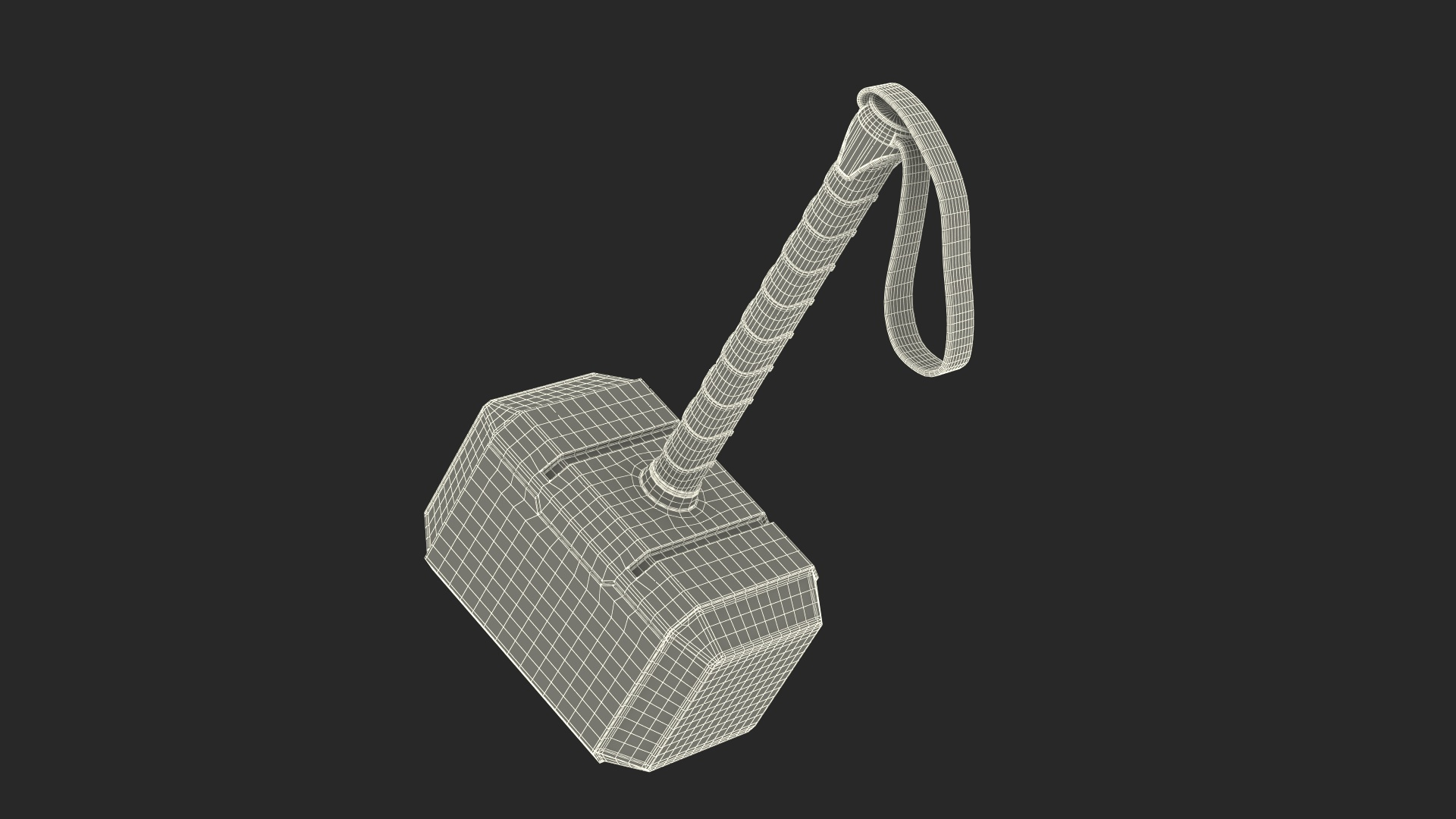 Thor Hammer Mjolnir Glowing Blue 3D - TurboSquid 2139318