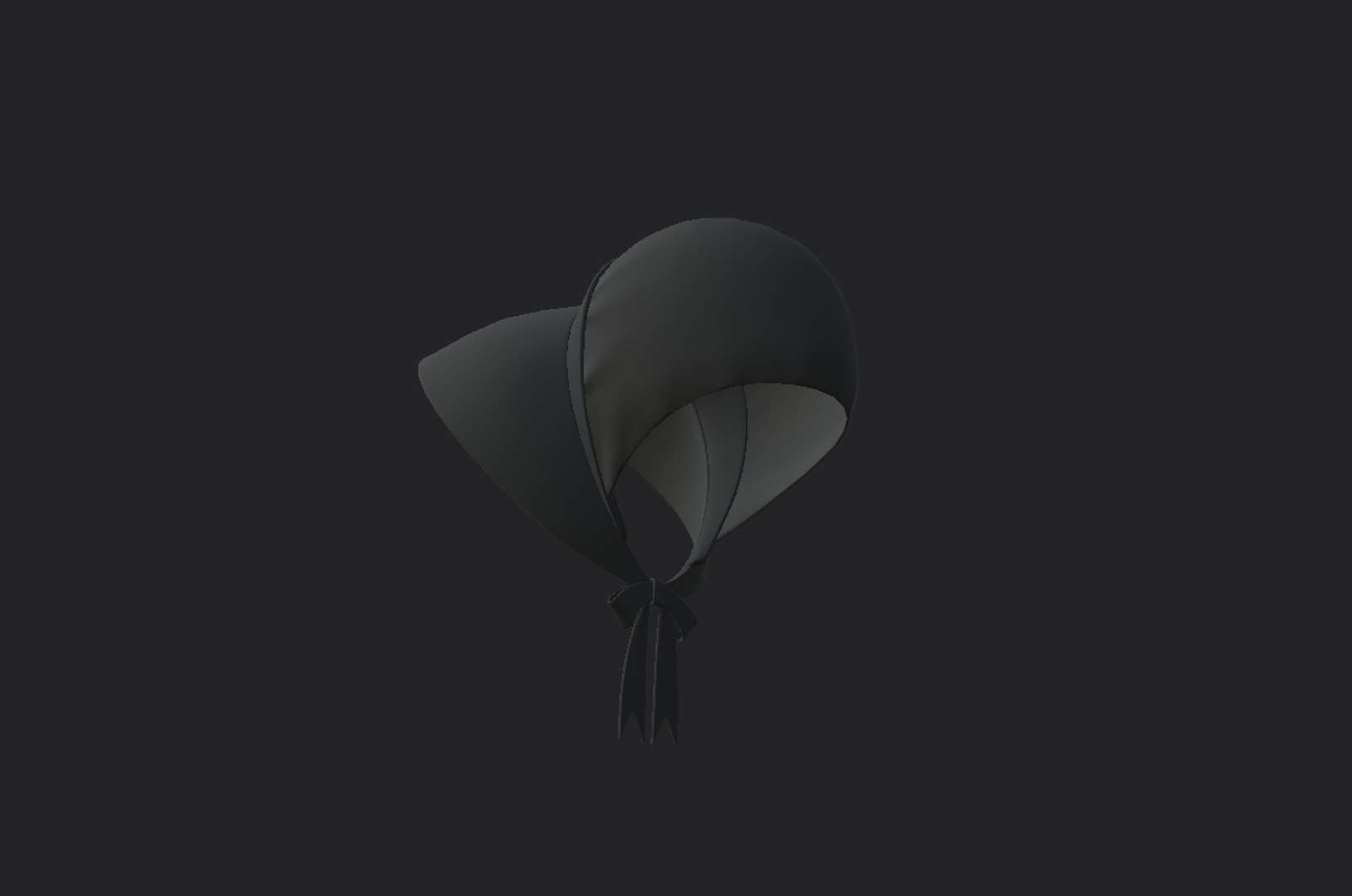 3D bonnet hat model - TurboSquid 1561200
