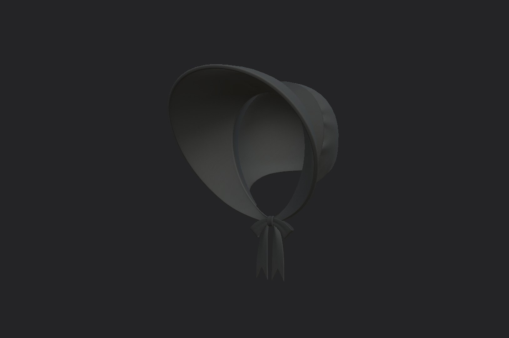 3D bonnet hat model - TurboSquid 1561200