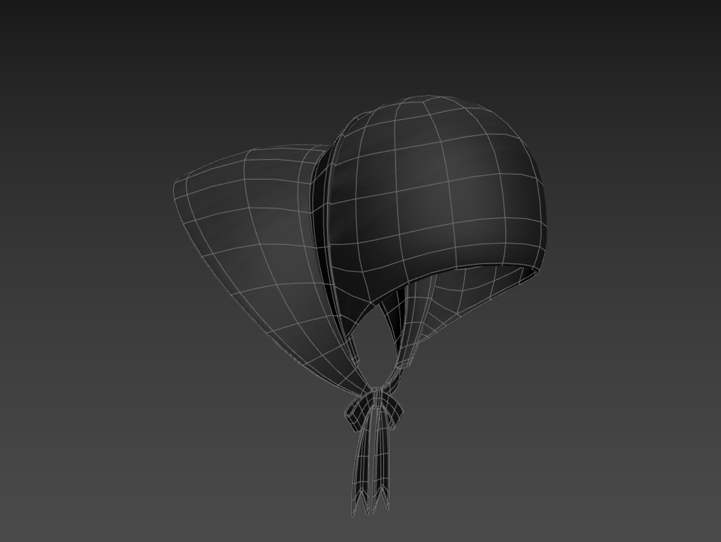 3D bonnet hat model - TurboSquid 1561200