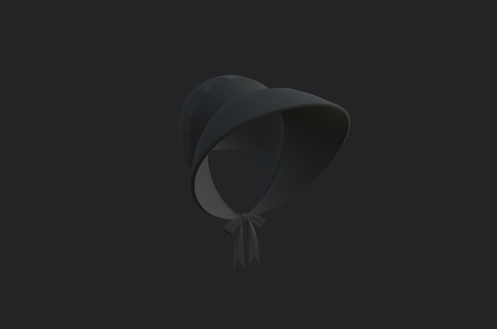 3D bonnet hat model - TurboSquid 1561200
