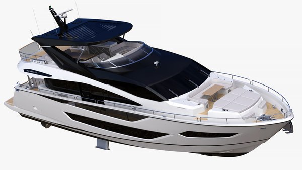 3D модель Sunseeker 88 Yaht - TurboSquid 1971944