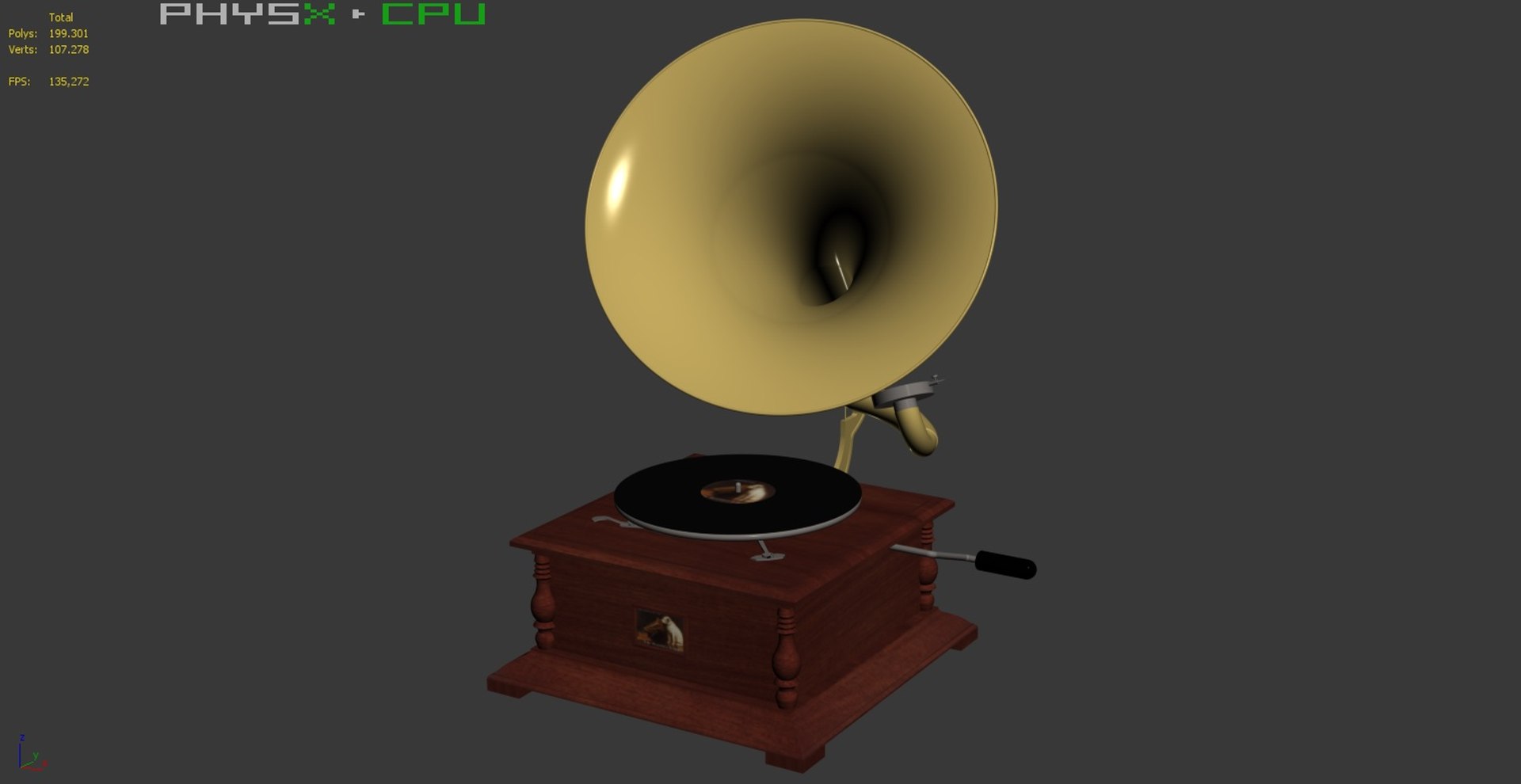 Gramaphone Voice 3d Model